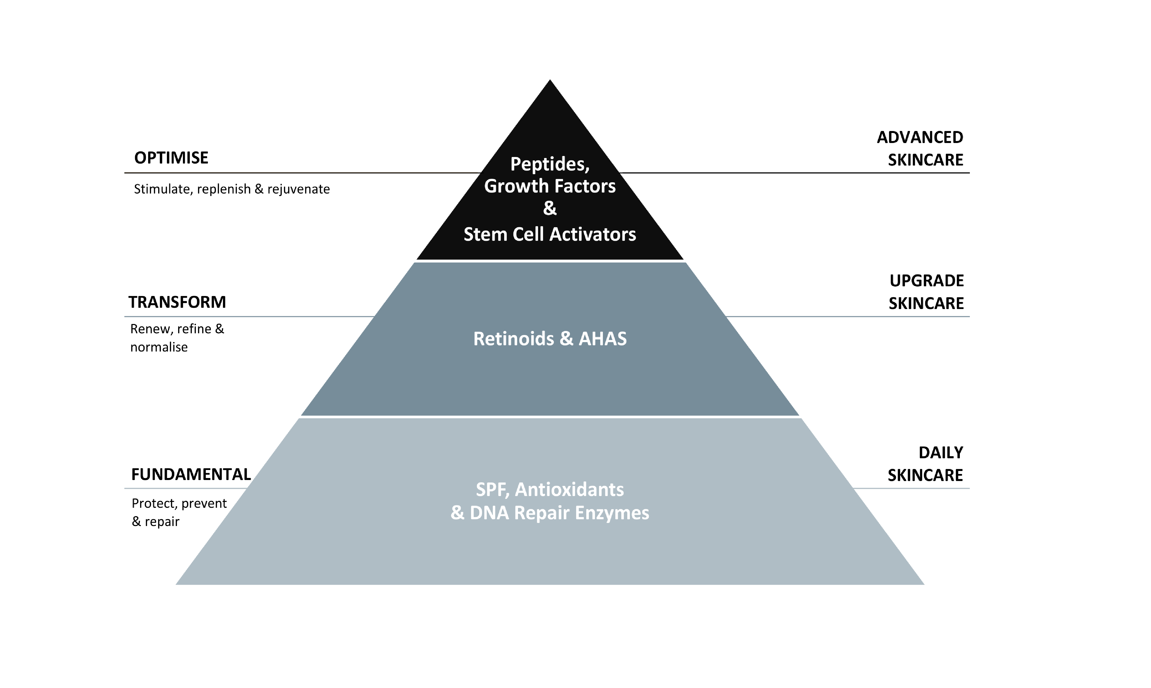 Skin Health Pyramid - Skin Brilliance – Institute of Skin Science